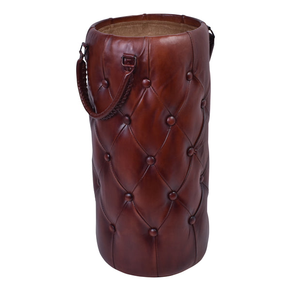 Brown Leather Umbrella Stand – THE BARBERHOOD