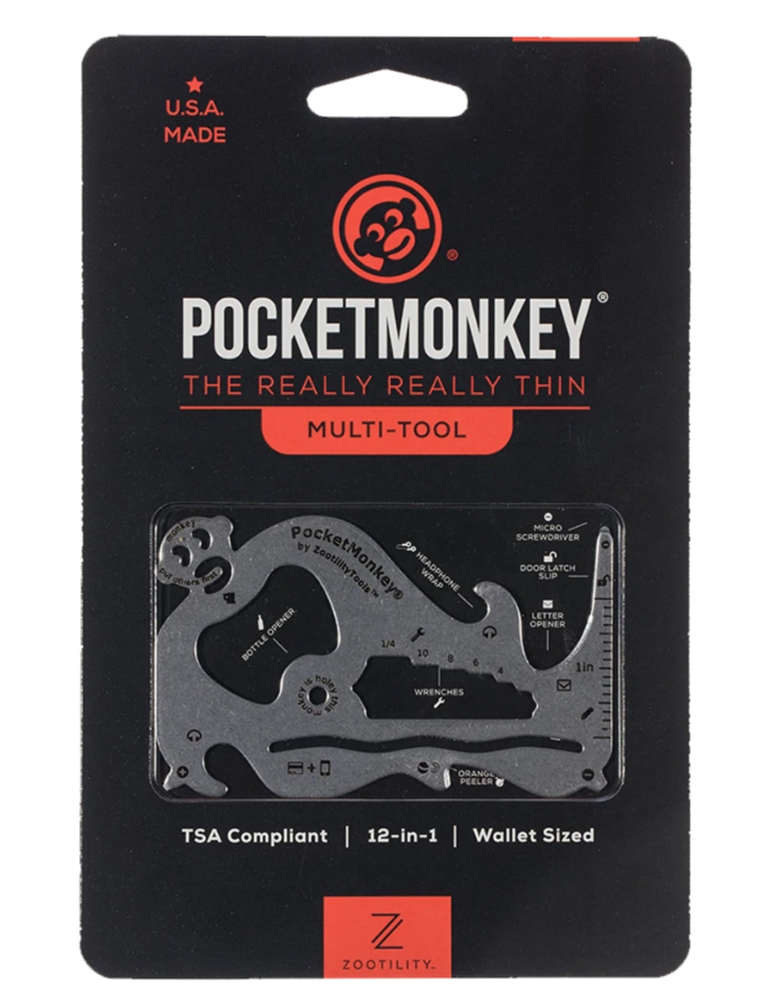 Pocket Monkey Multi Tool 12-in-1 – THE BARBERHOOD